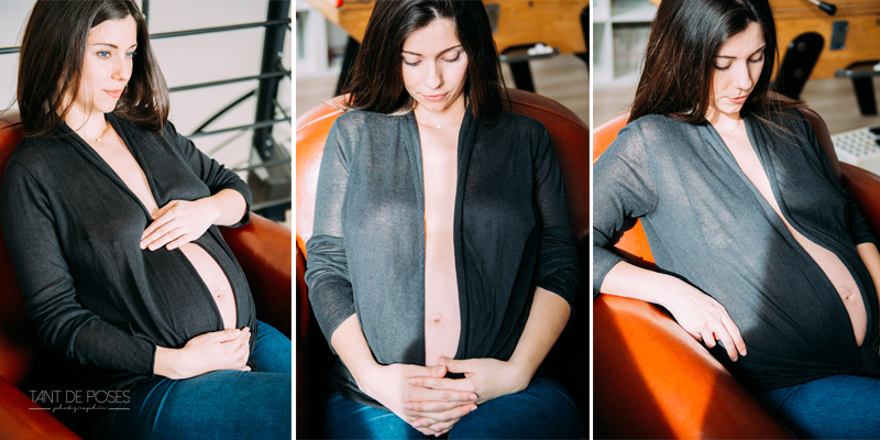 Séance ventre rond - Tant de Poses